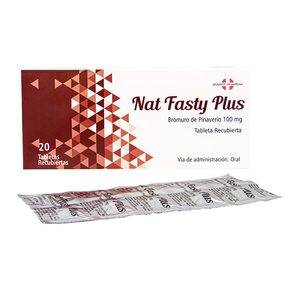 NAT FASTY PLUS 100 mg Tableta recubierta - SMART PHARMA