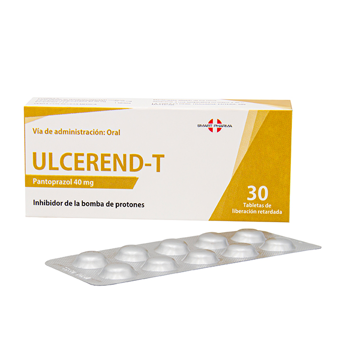 ULCEREND-T 40 mg Tableta de Liberación Prolongada - SMART PHARMA